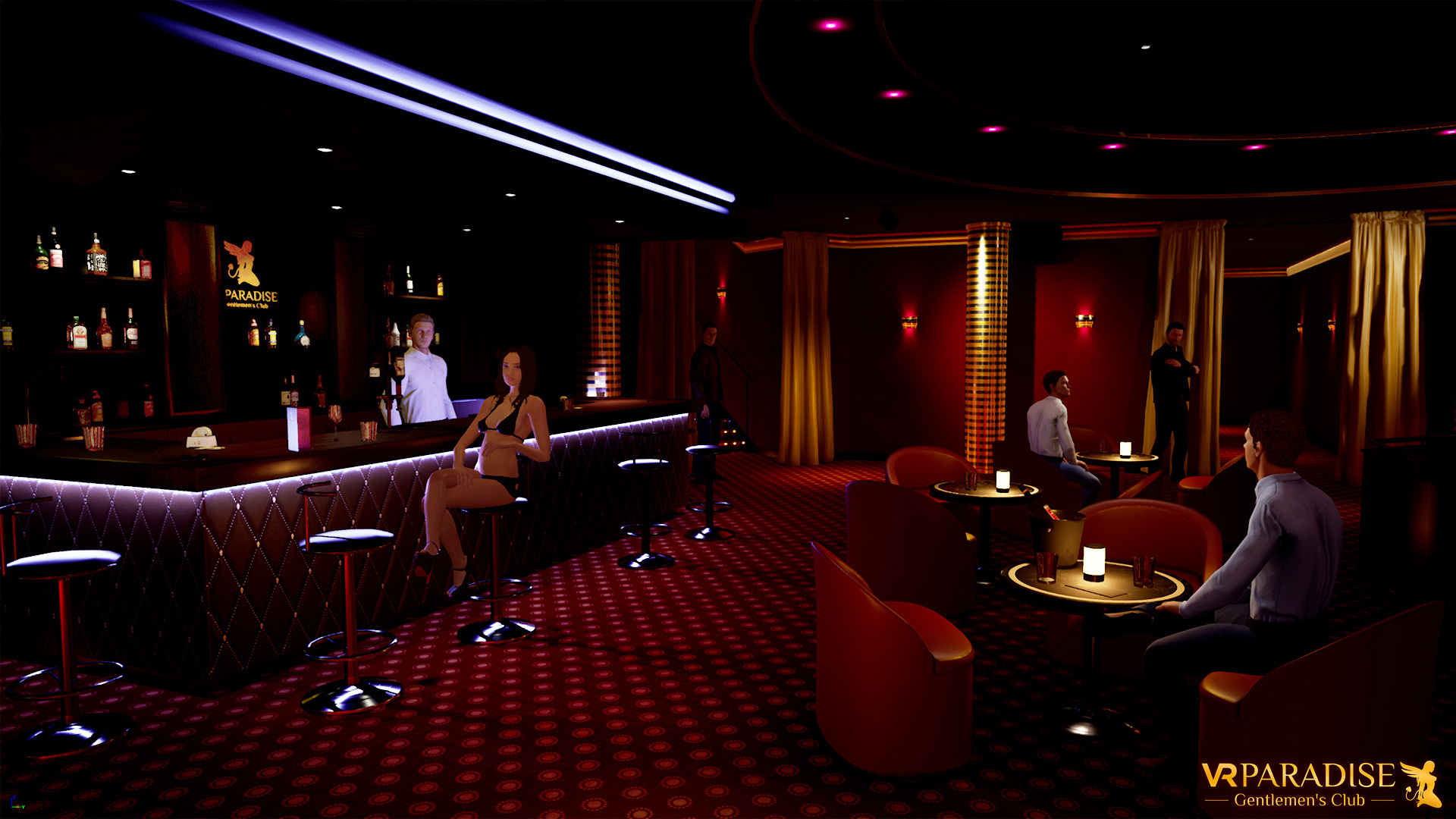 VR PARADISE - the first virtual strip club for Oculus, HTC Vive ...